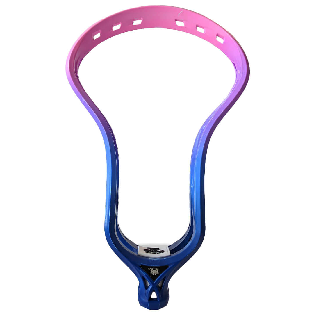 ECD Dyed Mirage 2.0 Lacrosse Head - Pink//Navy | Top String Lacrosse