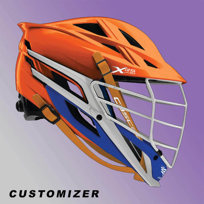 Cascade XRS Pro CUSTOM Lacrosse Helmet | Top String Lacrosse