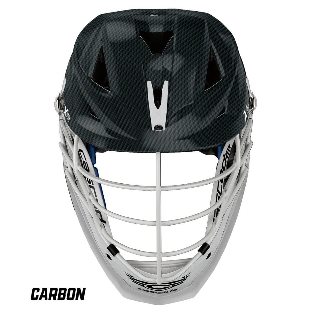 Cascade XRS Pro Helmet - Carbon Shell - White Mask - White Chin - White ...