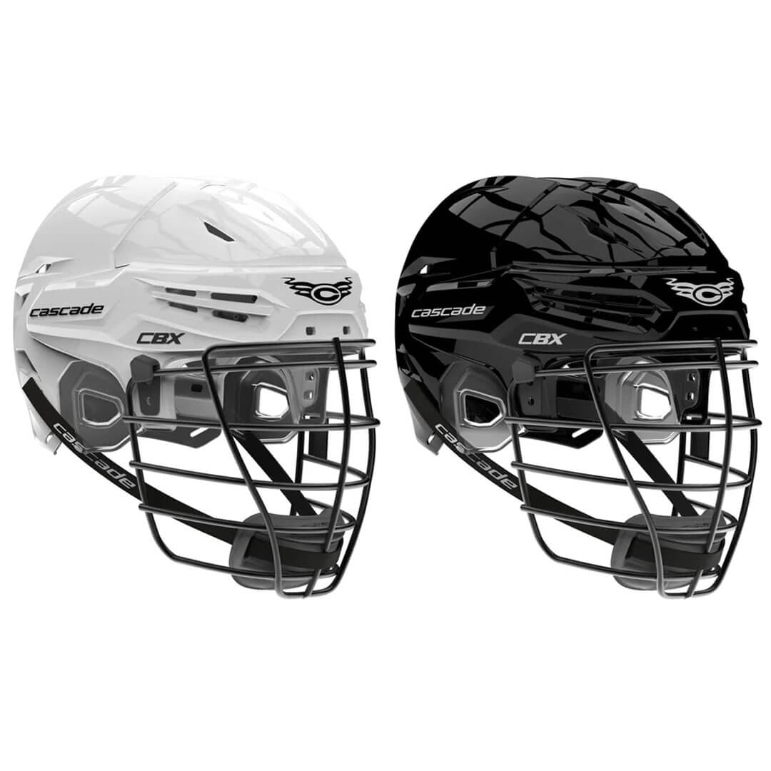 Cascade CBX Complete Box Lacrosse Helmet | Top String Lacrosse