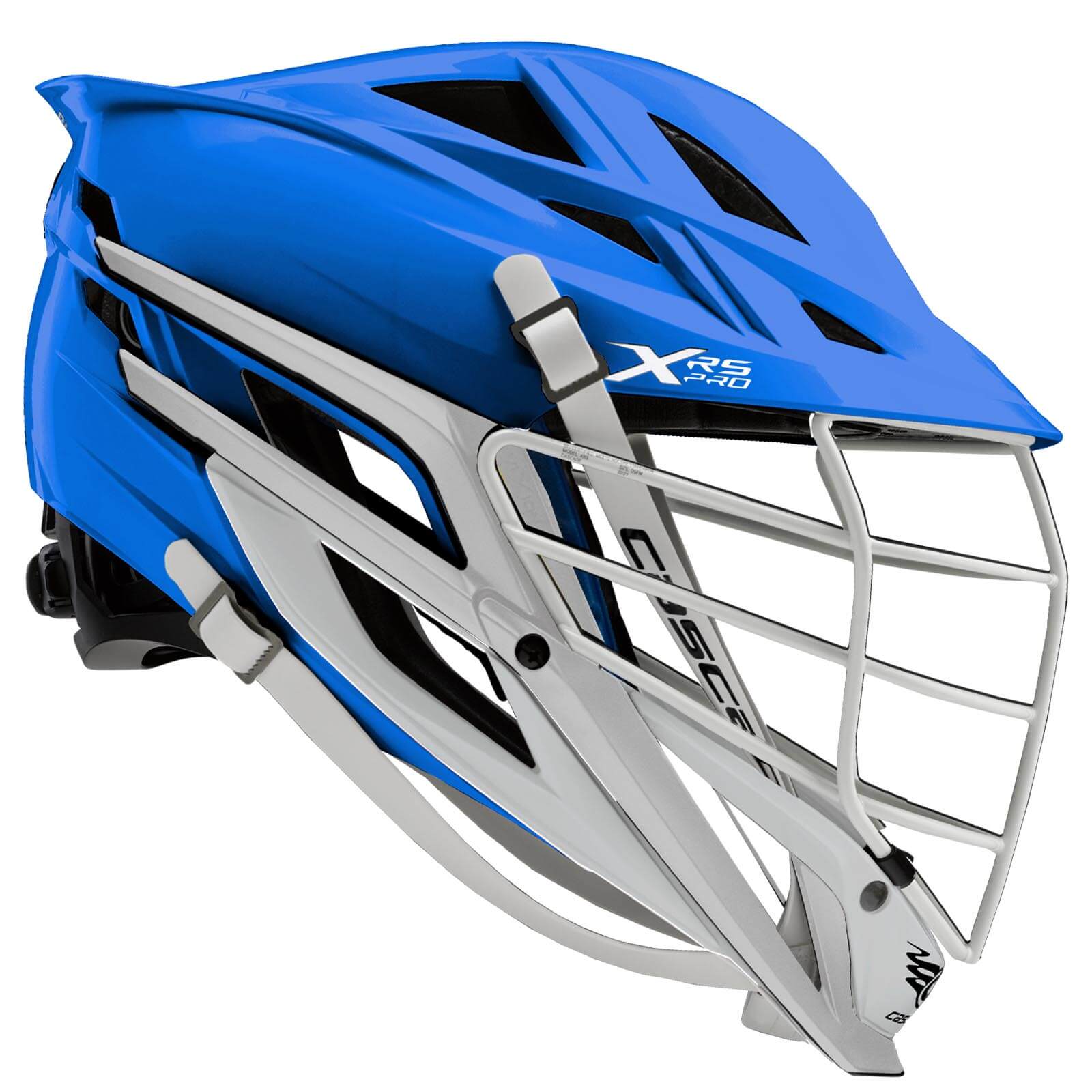 Cascade XRS Pro Helmet - Royal Blue Shell - White Mask - White Strap ...