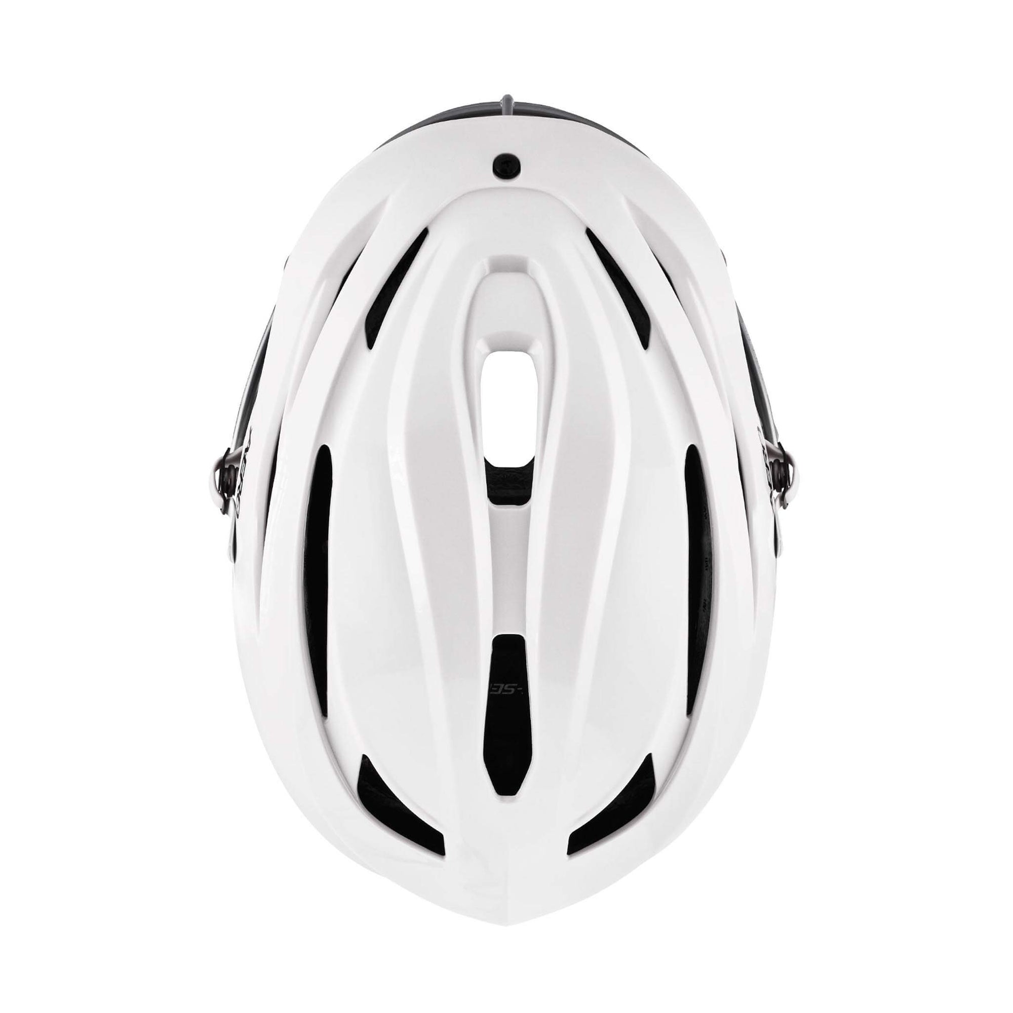 STX Aero Lacrosse Helmet - White Shell - Silver Mask | Top String Lacrosse